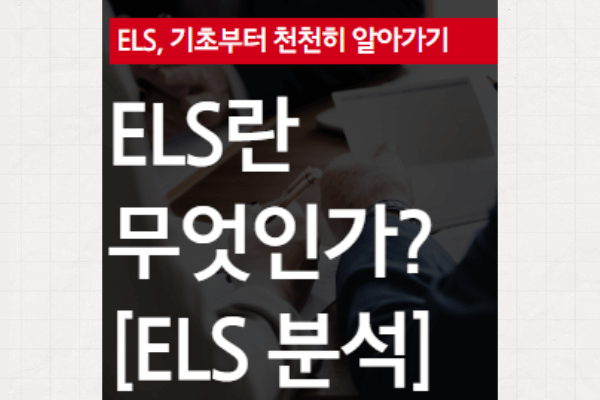 ELS 용어 정리(낙인, 만기, 조기상환 등) 및 DLS와의 차이점은? - 머니스쿨